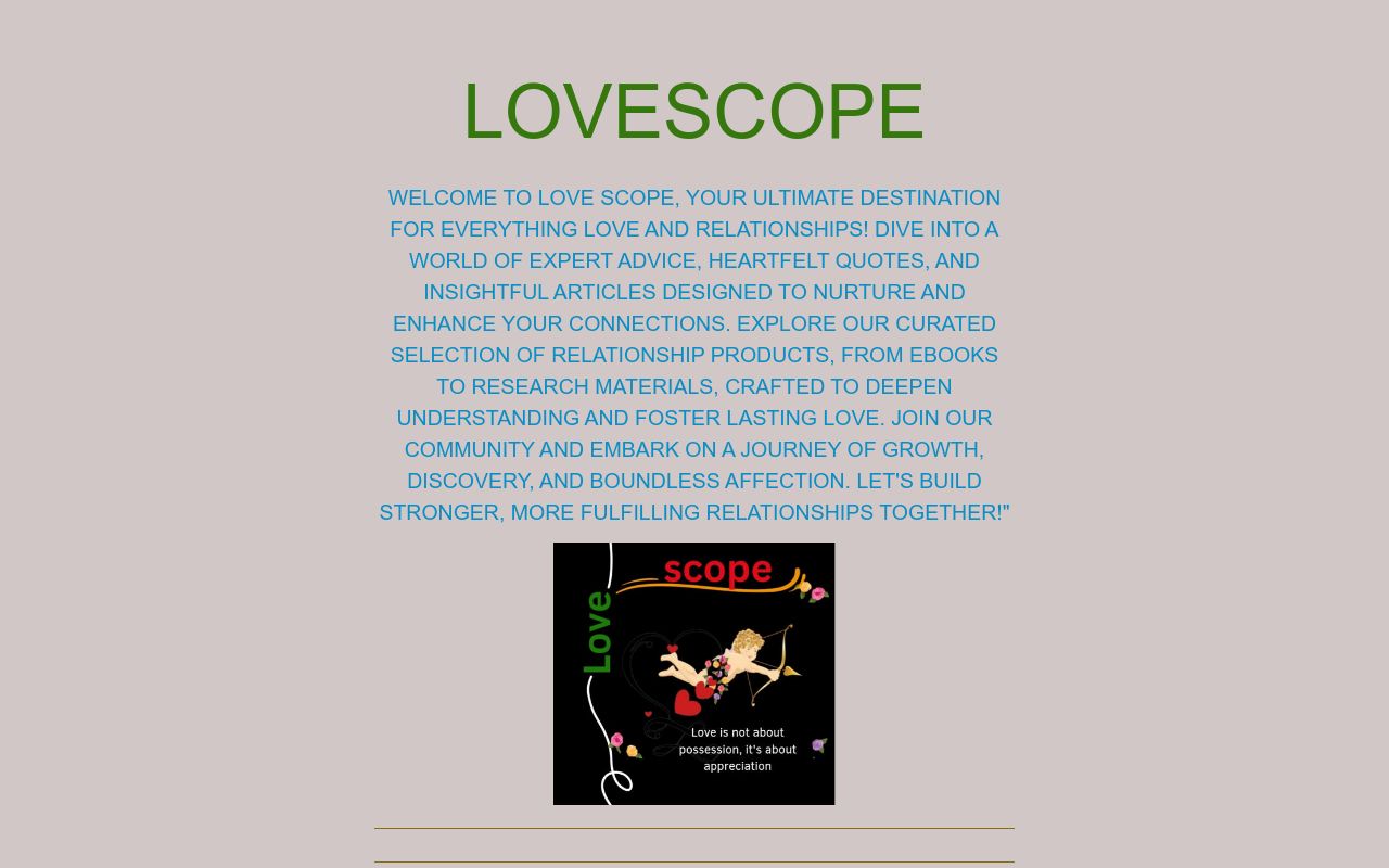 Lovescope